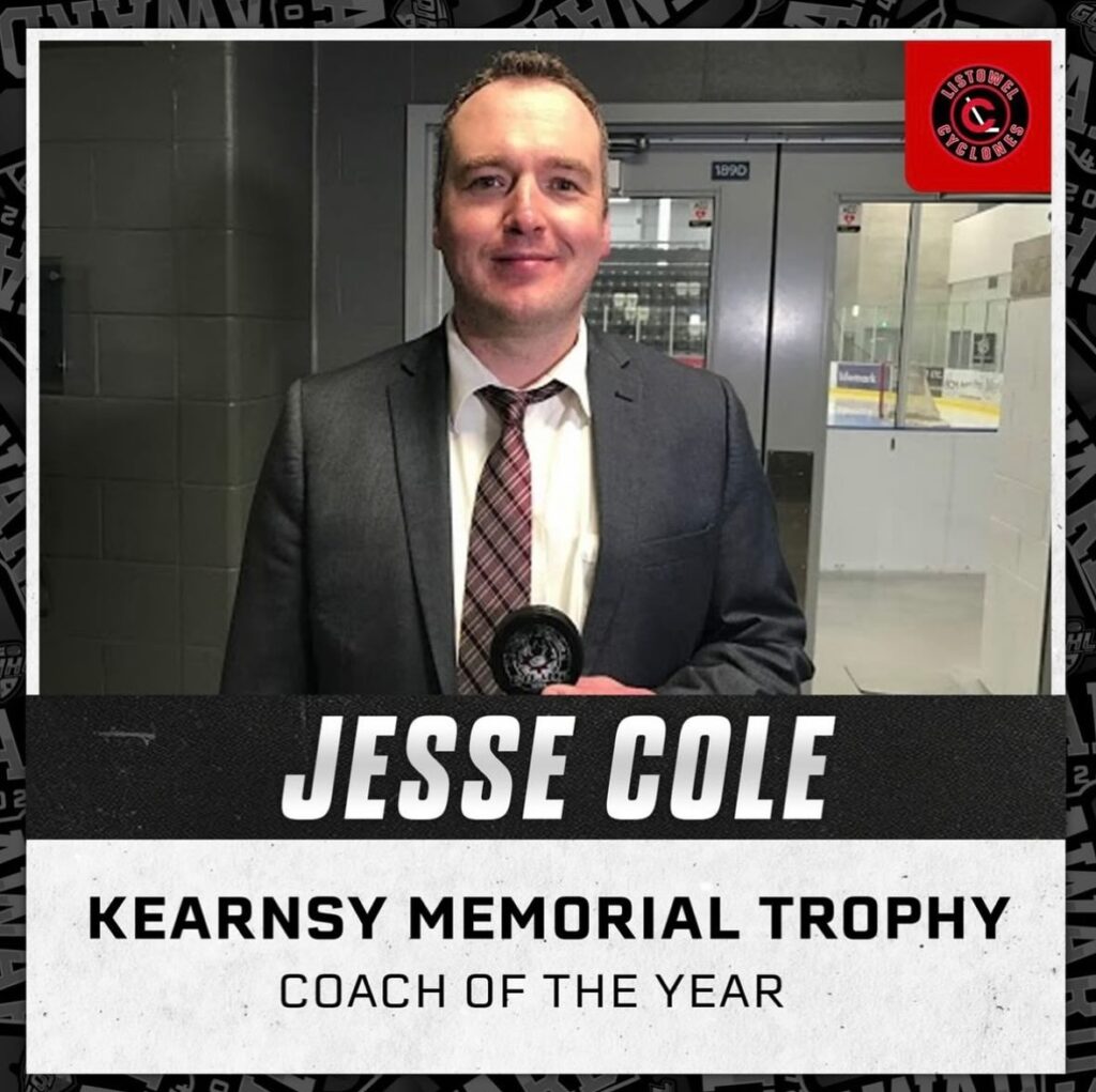 Jesse Cole Awarded GOJHL Midwestern Conference Coach of the Year ...